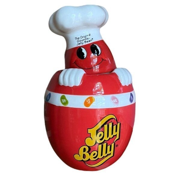 Jelly Belly | Storage & Organization | Jelly Belly Retro Diner Chef Jar ...